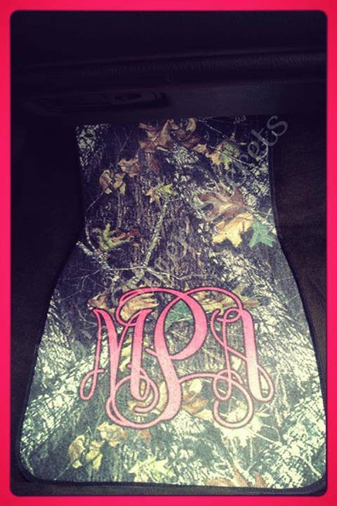 Monogram Car Mats – KK's